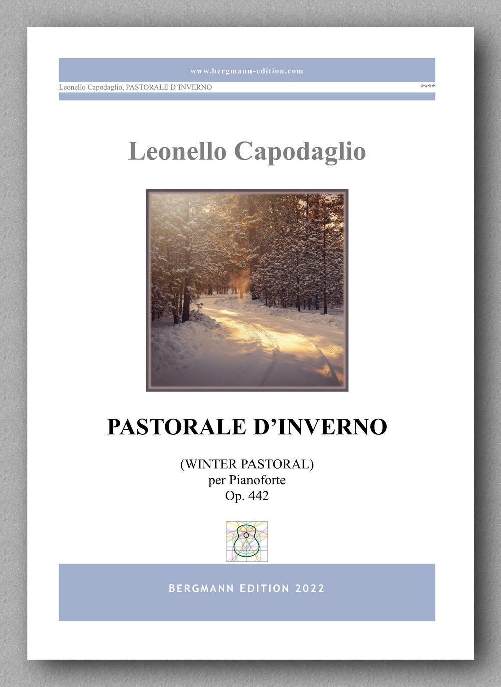 Capodaglio, PASTORALE D’INVERNO, op. 442 – BERGMANN EDITION