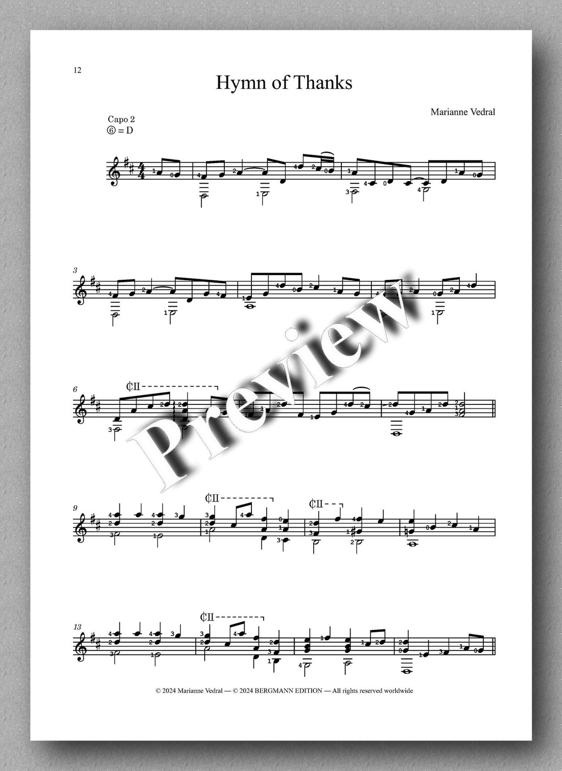 Vedral, Mosaik – BERGMANN EDITION