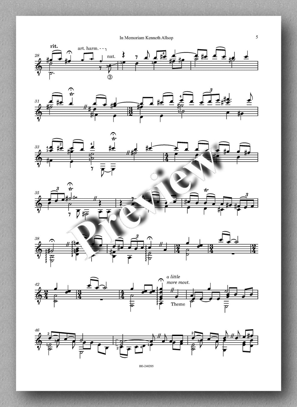 Wright, In Memoriam Kenneth Allsop – BERGMANN EDITION