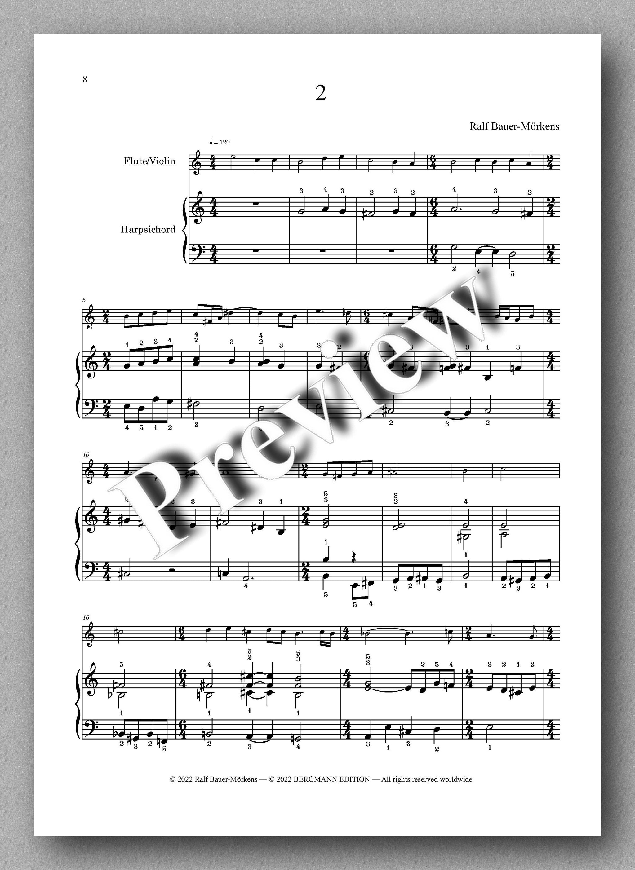 Bauer, Missa iste confessor – BERGMANN EDITION