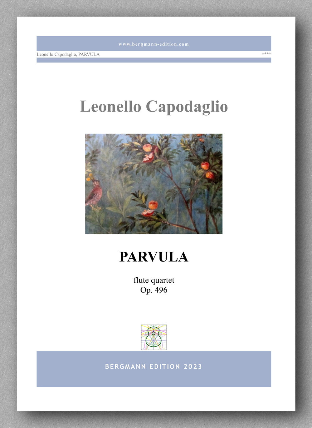Capodaglio, PARVULA, Op. 496 – BERGMANN EDITION
